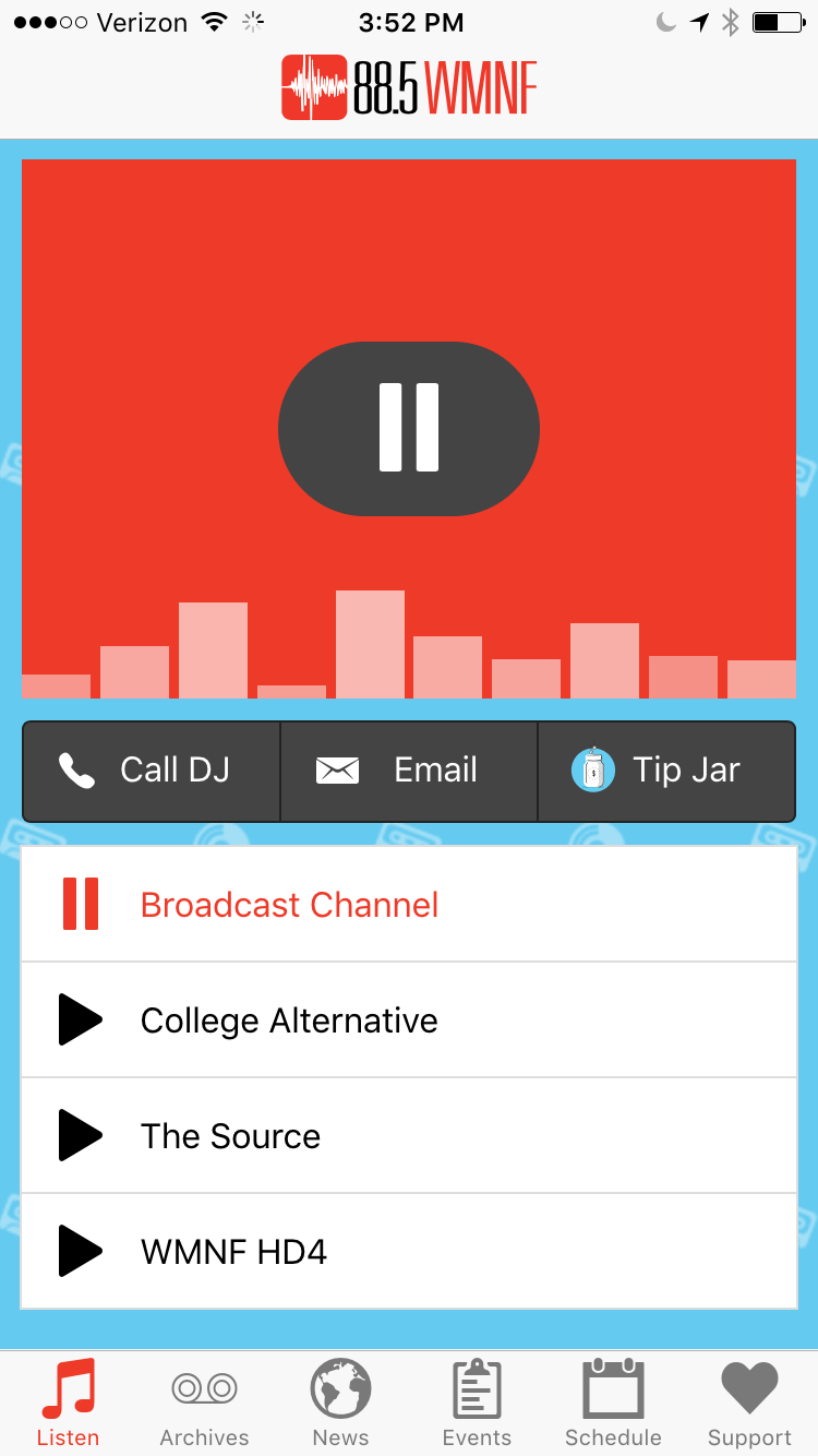 Get the New WMNF App! Listen to Anything, Anywhere - WMNF 88.5 FM