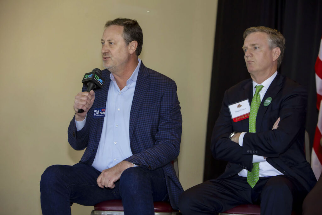 Tampa City Council candidates Bill Carlson and Blake Casper debate live ...